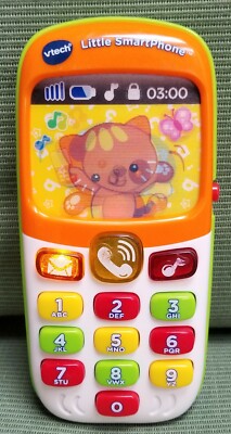 VTech Little Smartphone w/Sounds & Lights Batteries Included | eBay