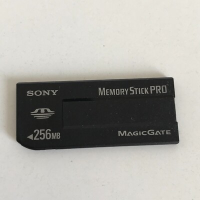Sony 256 MB Magic Gate Memory Stick Pro TESTED Japan MSX-256 | eBay