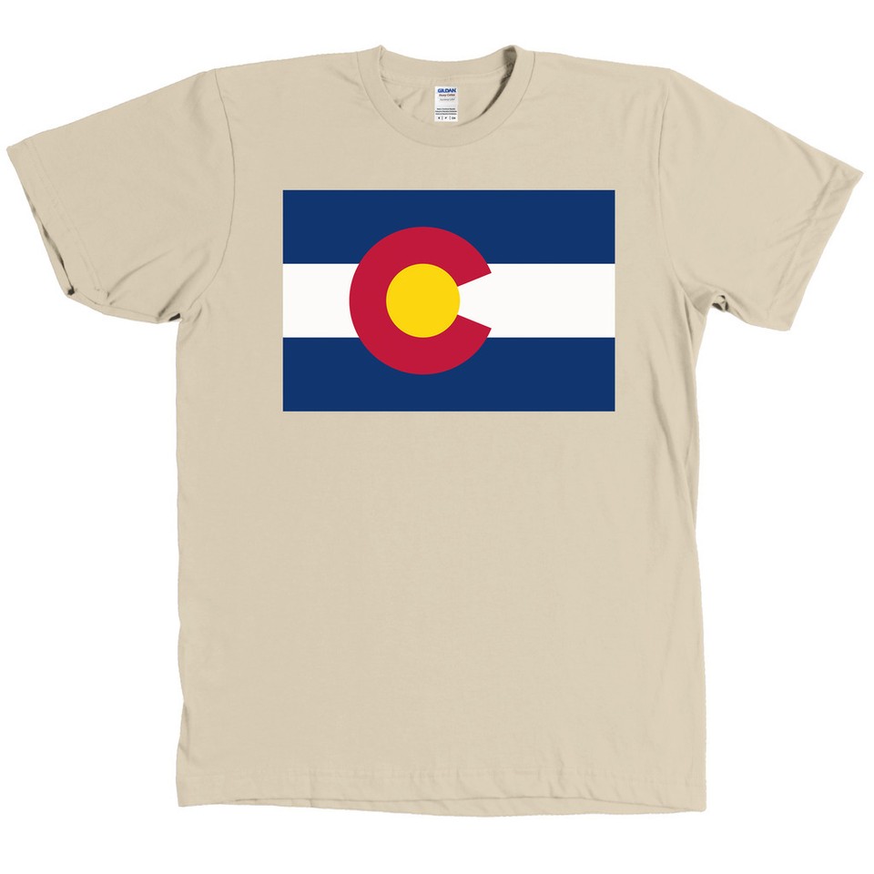 Colorado State Flag Shirt CO Pride Denver Tee NEW WITH TAGS - MANY ...