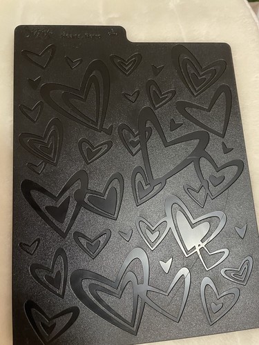 Sizzix Embossing Plates(2) Designs On Both Sides,used, AC | eBay