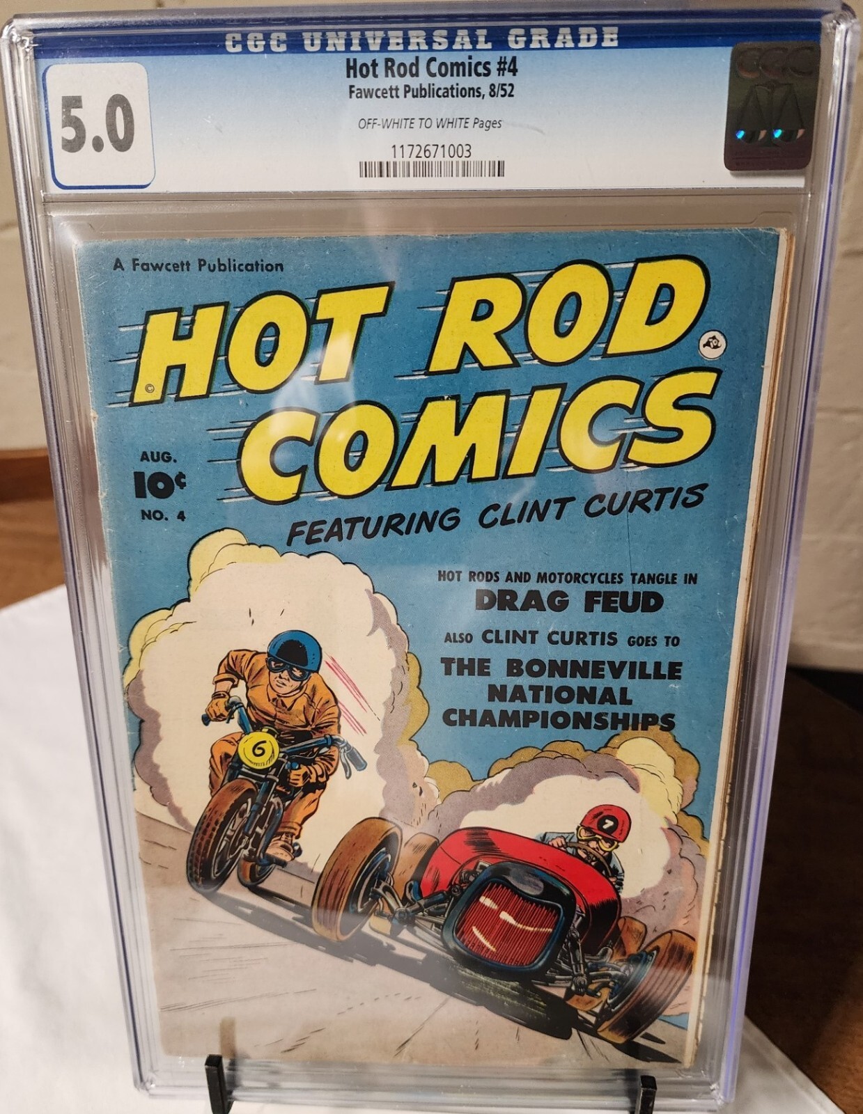 Hot Rod Comics No 4 CGC Highest Rated Certified Copy 1952 | eBay