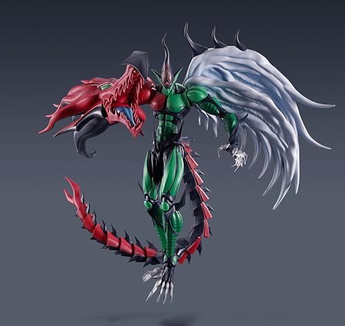 S.H.MonsterArts Yu-Gi-Oh! GX E. HERO Flame Wingman Action Figure Gift w ...
