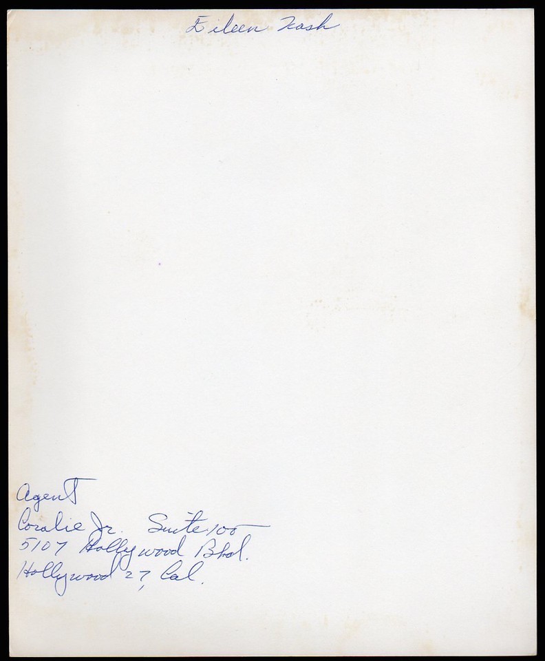 EILEEN NASH busty leggy Burlesque Dancer Stripper ORIG PHOTO 8x10 ...