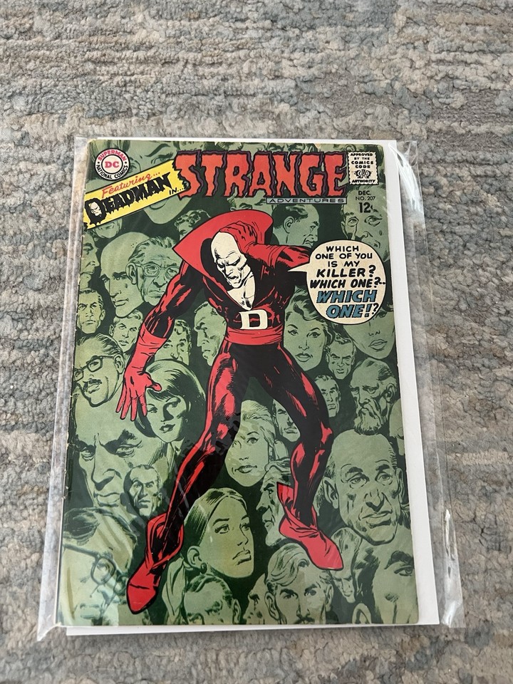 Strange Adventures #207 DC 1967) 3rd Deadman, Iconic Neal Adam cover | eBay