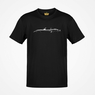 Porsche 718 Boxster 982 Silhouette Car T-shirt | eBay