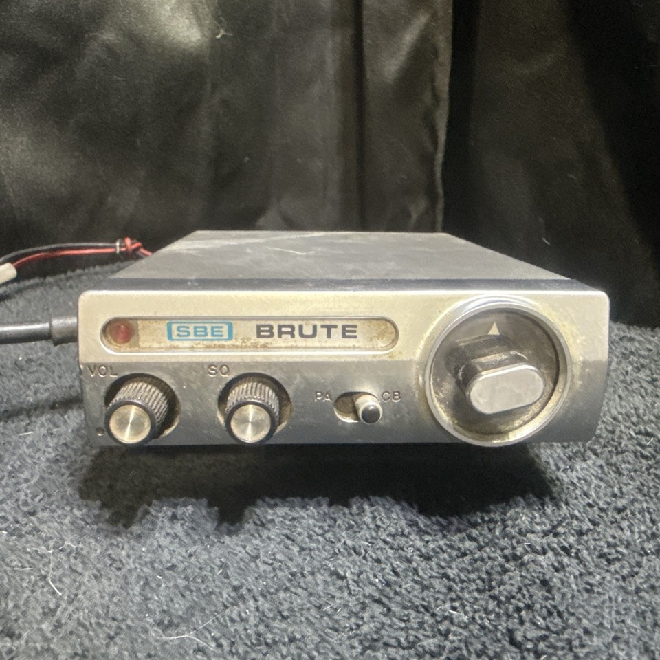 SBE-34CB CB Radio Brute 23-Channel Vintage CB Radio 1976 Powers On | eBay