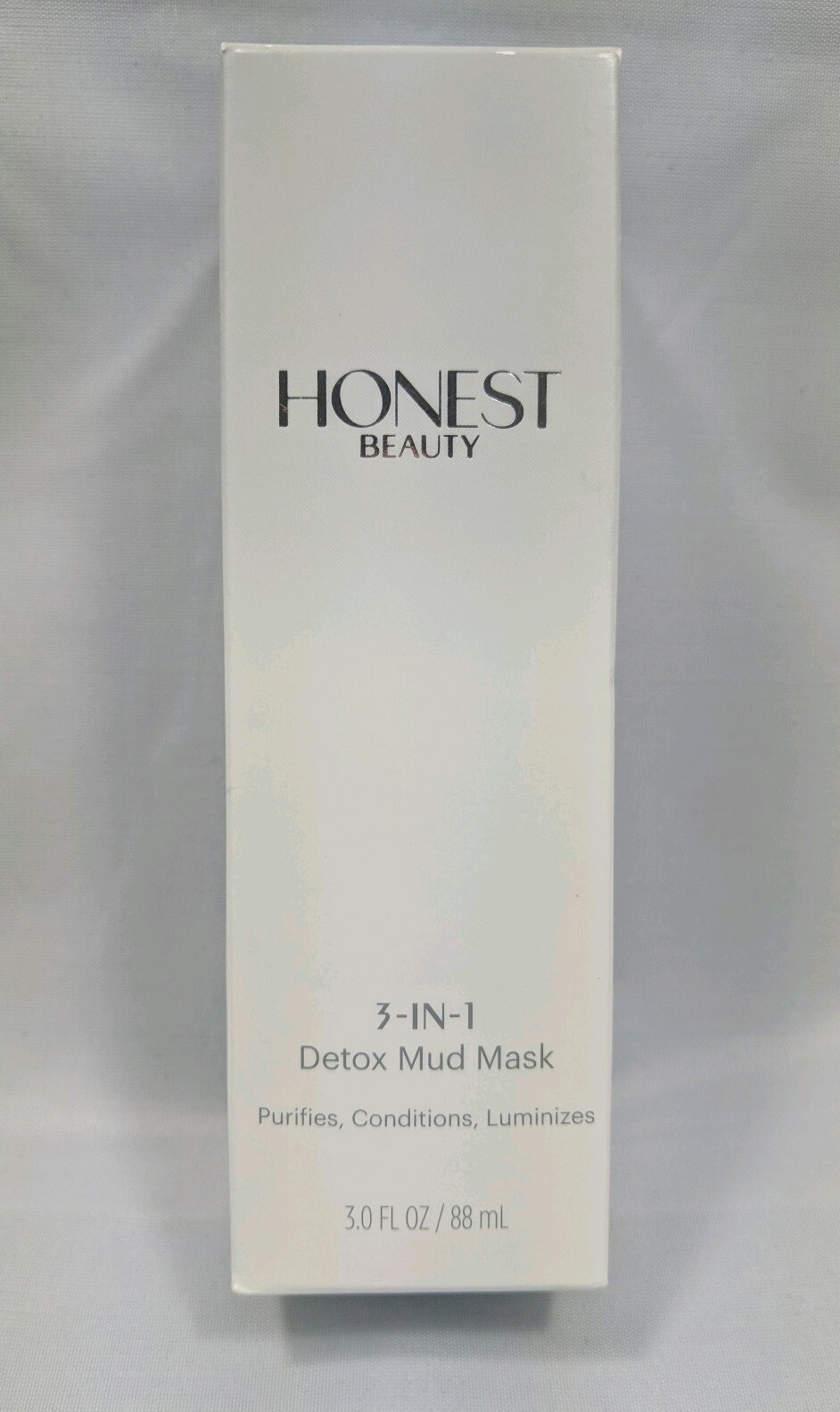 Honest Beauty 3-in-1 Detox Mud Mask 3.0 Fl OZ Detoxify & Minimize Look ...