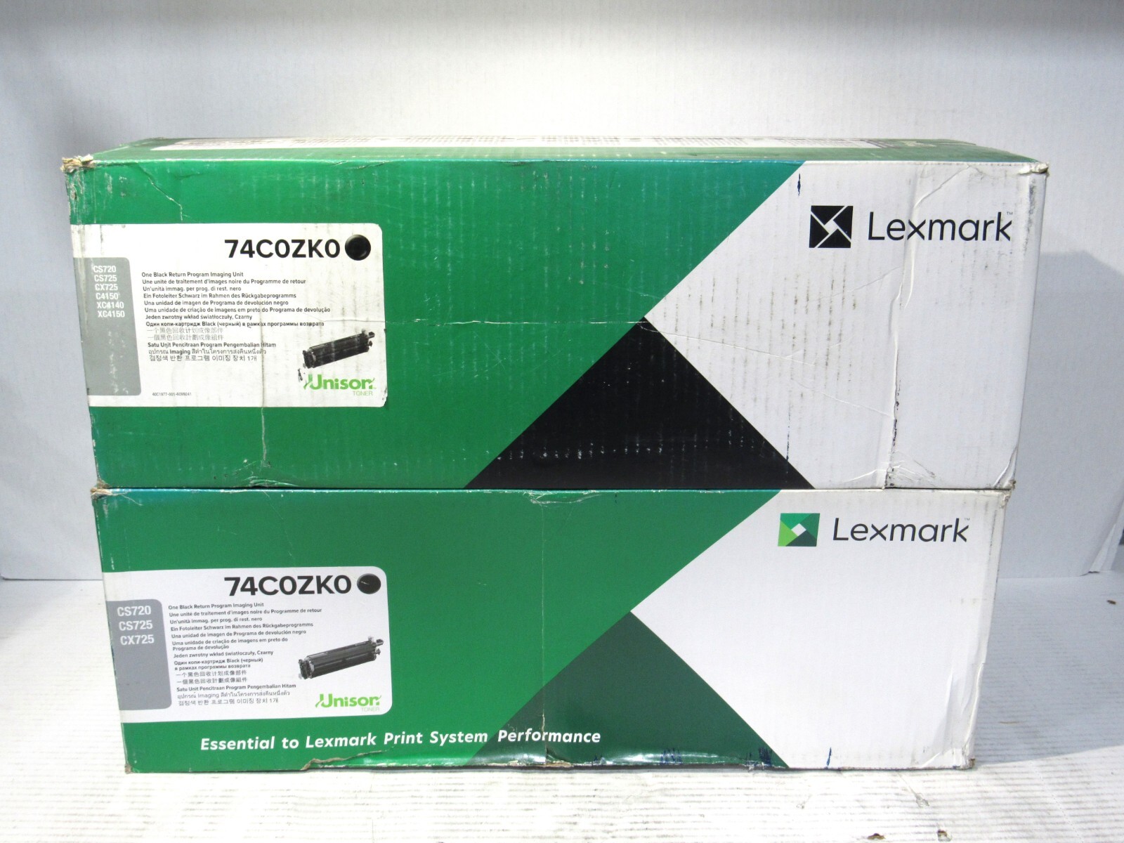 New Lot of 2 Lexmark Black Return Program Laser Imaging Units P/N ...