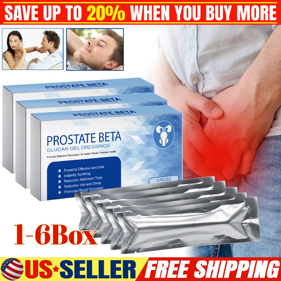 Royalprestige Prostate Beta Glucan Gel Dressings, See Results in 7 Days ...
