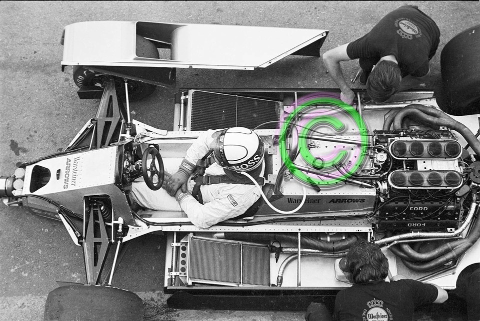 2 Racing Original 35mm Negative F1 Jochen Mass - Arrows A3 1980 Brazil ...