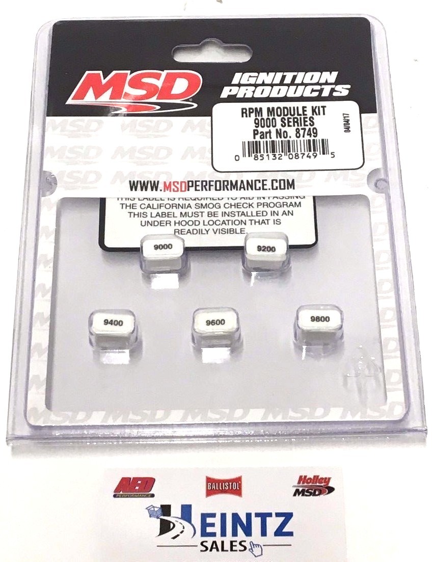 MSD 8748 - MSD Ignition 8000RPM-8800RPM Module Kit- Rev Limiter Pill ...