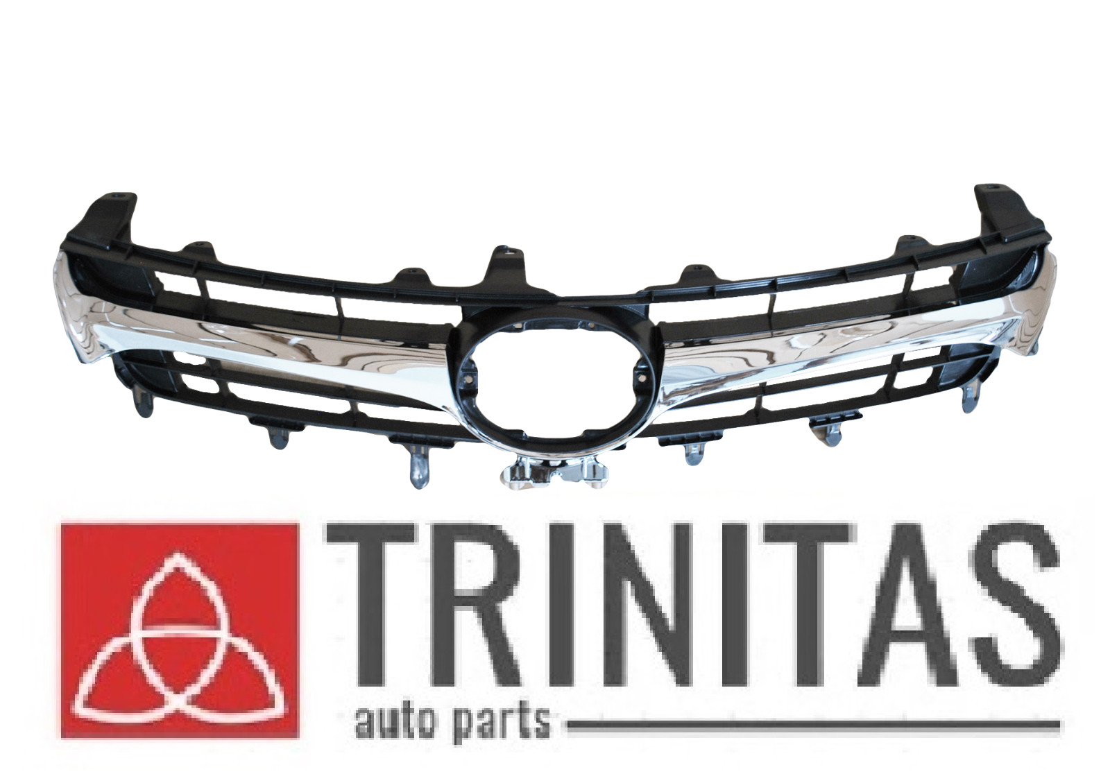 For 15 16 17 Camry Front Upper Chrome Grille | Grelly USA