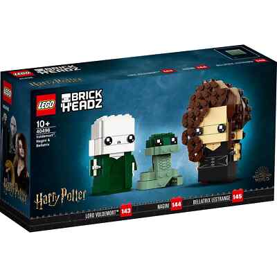 LEGO - BricKHeadz ( 40496 ) - Voldemort, Nagini & Bellatrix { Retired ...
