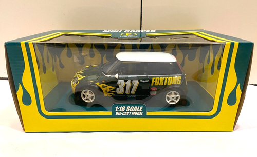 Foxton’s Mini Cooper Green Car 317 Rally 1:18 scale die-cast model ...