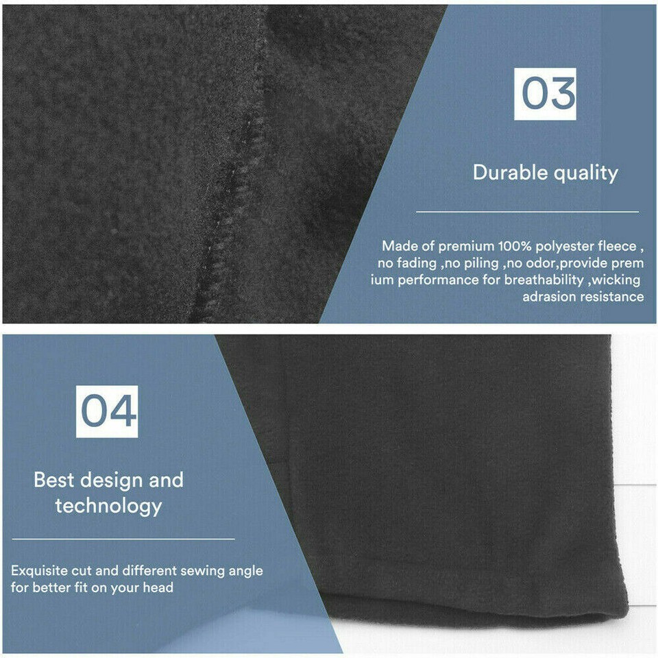 Cold Weather Men Balaclava Winter Head Cover Full Face Mask Motorcycle ...