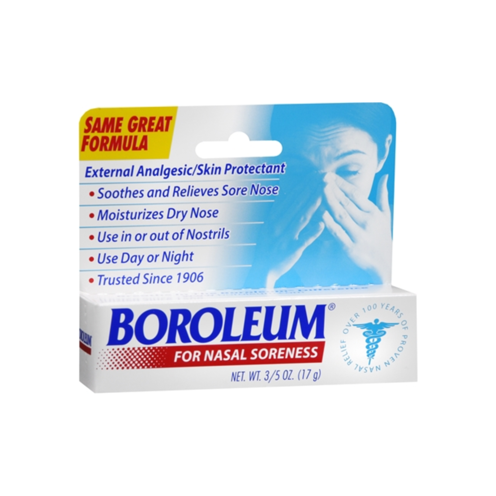 BOROLEUM NASAL SOOTHING OINTMENT 0.6OZ x 2 | eBay