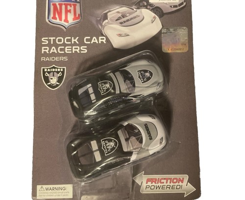 NFL - 2 Pack RAIDERS Stock Car Racers - Friction Powered - 888255223746 ...