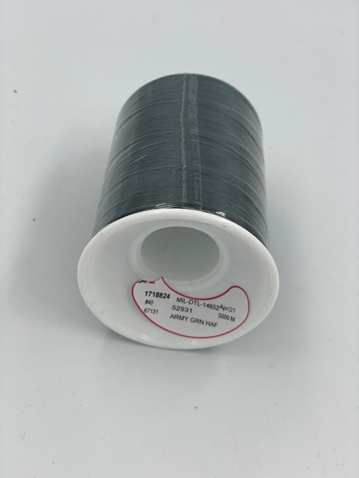 A&E Embroidery Thread - ARMY GRN HAF - 52931 - 5000M - POLY #40 | eBay