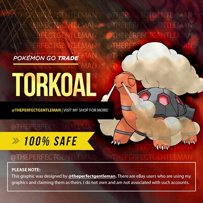 Torkoal Pokemon #324 GO Gen 3 Hoenn | eBay