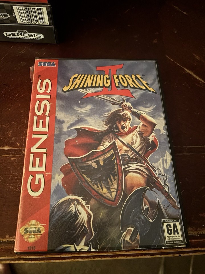 Sega Genesis Shining Force & Shining Force II Rare Amazing Conition | eBay