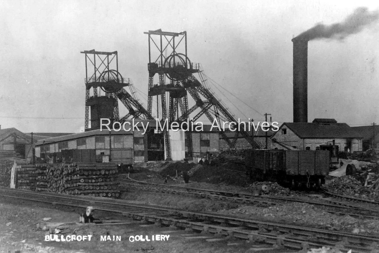 Rfl-5 Bullcroft Main Colliery, Carcroft, Doncaster, Yorkshire. Photo ...