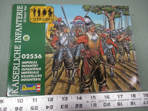 Revell 1/72 Scale War Models No 2556 Imperial Infantry 30 Years' War ...