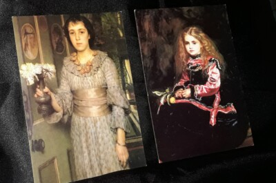 2x VINTAGE ART POSTCARDS 1990's Collectable | eBay