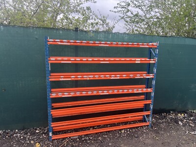 Narrow Shipping Container Van Storage Racking Bays 1.8m x 2m x 0.25m ...