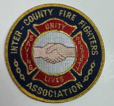 Inter County Fire Fighters Association Patch K8 | eBay