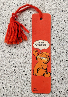 Vintage 1978 Garfield Bookmark #H-357, Antioch Publishing USA | eBay