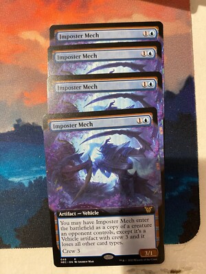 MTG Kamigawa Neon Dynasty Imposter Mech Extended Art x 4 | eBay