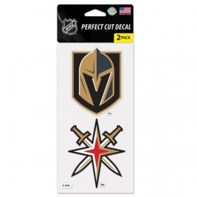 Vegas Golden Knights 2 Pack 4"x4" Auto Decals [NEW] NHL Car Emblem ...