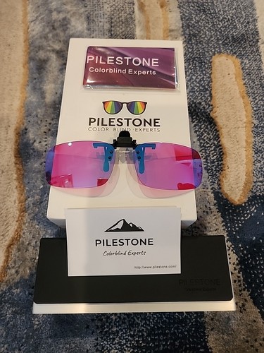 Pilestone GM-3 Lens D Color Blind Glasses Clip-on for Red Blindness | eBay