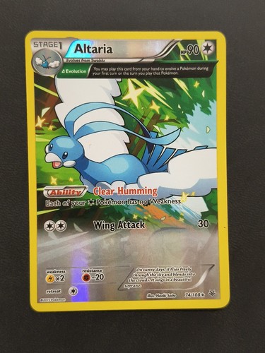 Altaria 74/108 Rare Reverse Holo XY Roaring Skies - Pokemon TCG | eBay ...