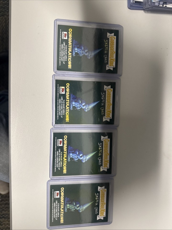 Garbage Pail Kids Sketch Shane Garvey K. Grimm GPK 2020 Late To School ...