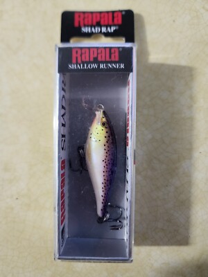 Rapala SHALLOW SHAD RAP 5 SSR-05 PD PURPLEDESCENT NEW IN OPEN BOX | eBay
