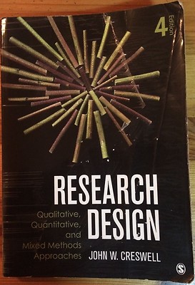 Research Design 4th Edition John Creswell Paperback 9781452226101| eBay