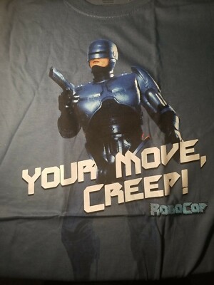 Robocop Your Move Creep Xl T-shirt | eBay