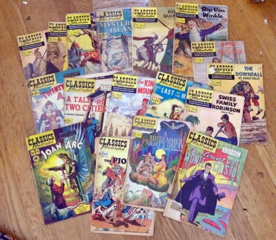 Classics Illustrated -- lot of 30 comics | eBay
