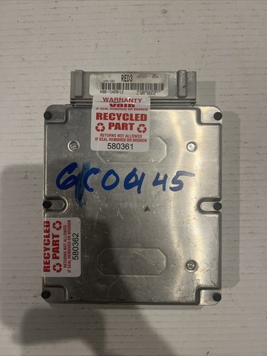1995 Ford Contour Engine Control Unit ECU 94BB12A650LD Module 318-6b8 ...