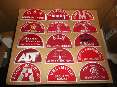 Group Of Brand New Michigan Security Patches~MI~15 Pcs~Mich~No ...