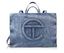 Telfar Large Denim Shopping Bag Blue | eBay