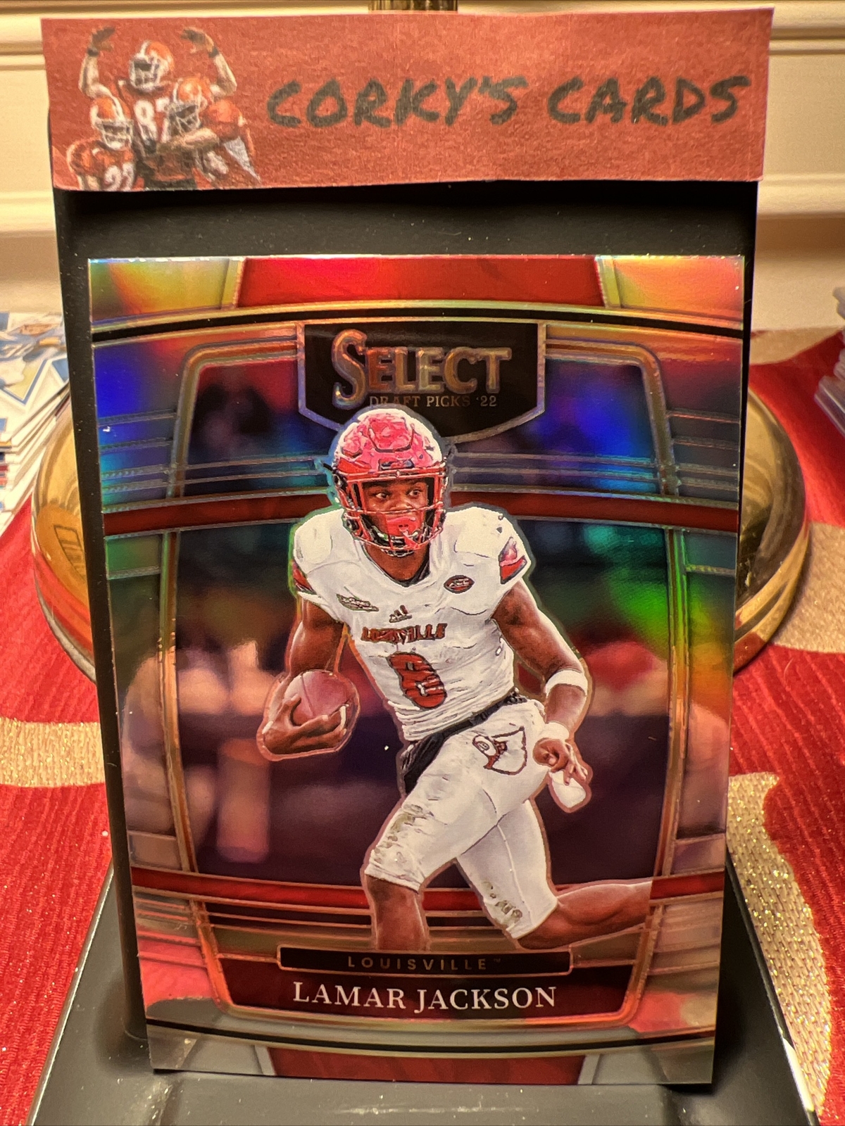 2022 Panini Select Draft Picks #44 Lamar Jackson Silver Prizm | eBay