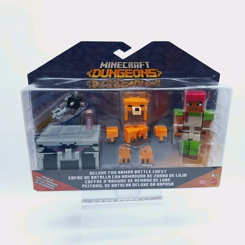 Minecraft Dungeons Deluxe Fox Armor Battle Chest - Battle Chest With ...