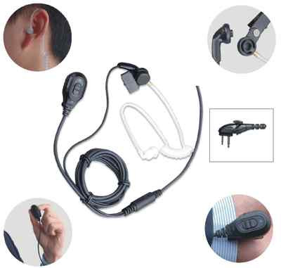 HYT Compatible EAM13 TACTICAL Surveillance EARPIECE TC-518 TC-610 TC ...