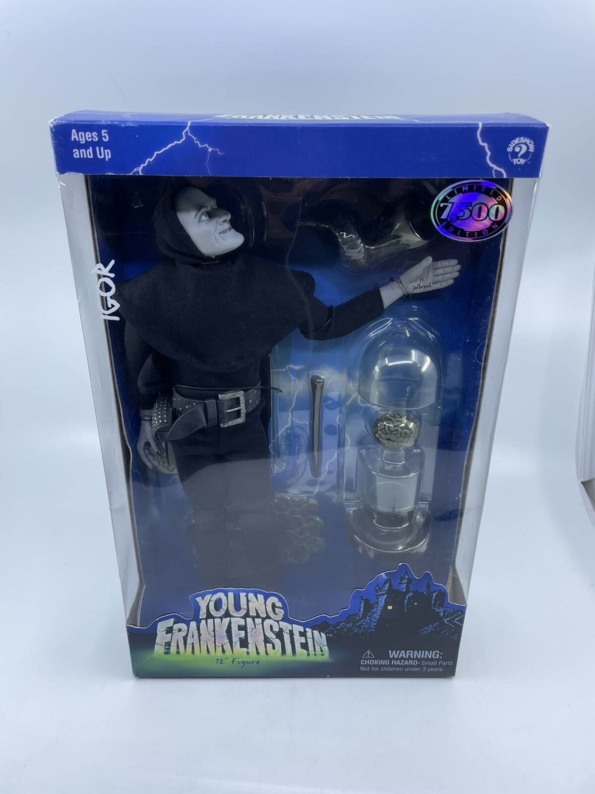 New Young Frankenstein IGOR 12" 2001 Sideshow Toy 3602 Limited To 7500 ...