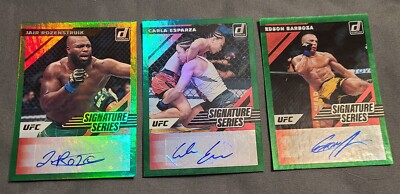 2022 UFC Signature Series GREEN 3 Card Lot: Rozenstruik, Esparza ...