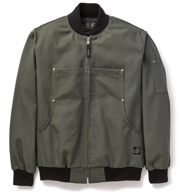 Filson CCF Bomber Jacket 20092130 Utility Cannonball Green Work Olive ...
