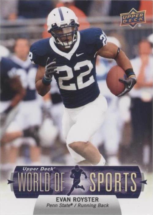 2011 Upper Deck World of Sports - Evan Royster #126 (RC) for sale ...