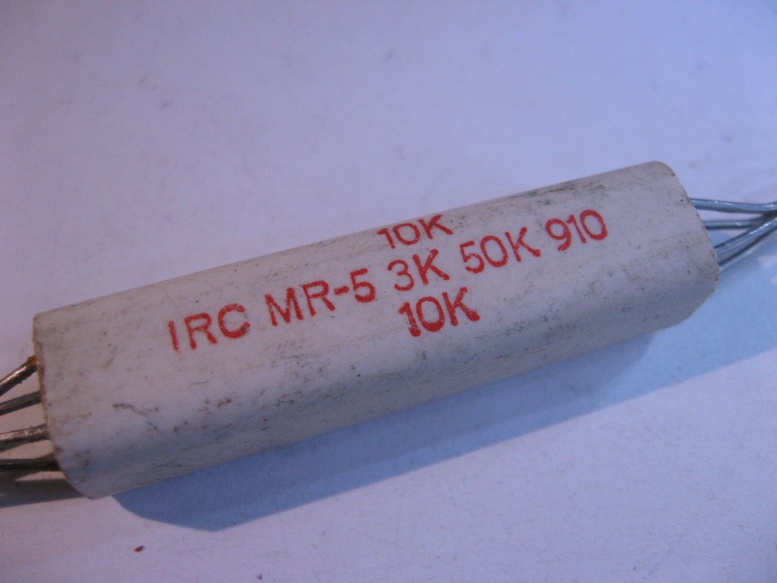 IRC MR-5 Ceramic Cement 10W Multi-Resistors 10K 10K 15K 15K High Power ...